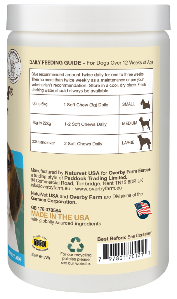 Cranberry Relief for Dogs Soft Chew 60pcs – Overby Farm